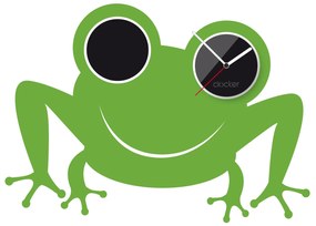 Clocker Nalepovací hodiny Frog Barva ciferníku: Černá