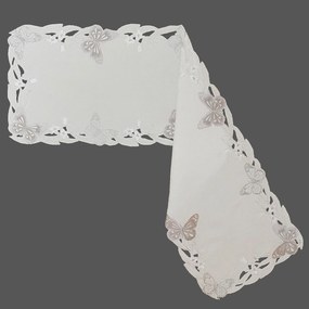 XXXLutz BĚHOUN NA STŮL, 40/140 cm, bílá Esposa - Prostírání na stůl - 004886002701