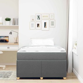 Rám postele Tmavě šedá 120 x 190 cm textil 3398367