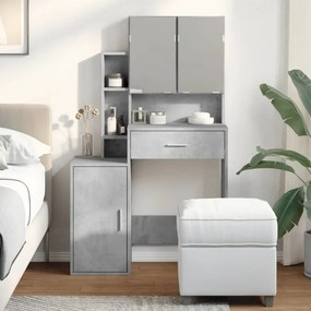 vidaXL Toaletní stolek se skříňkou 80 x 35 x 132 cm [848235] Barva: dub sonoma