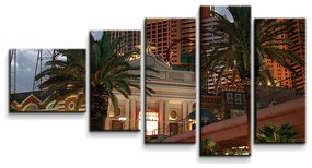 Sablio Obraz - 5-dílný Las Vegas 4 - 100x60 cm