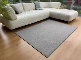 Vopi Kusový koberec Wellington šedý 50 x 80 cm