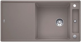 Granitový dřez Blanco AXIA III XL 6 S InFino tartufo + dřevěná krájecí deska a excentr 523507