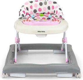 Dětské chodítko Milly Mally Patrol Pastel Dots