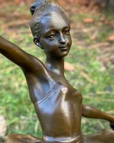Bronzová socha - Balerína