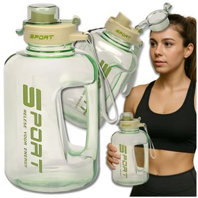 Camerazar Sportovní láhev na běh TRESSARI 1700 ml BPA FREE ideální na vodu a sportovní aktivity