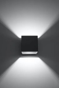 Nástěnné svítidlo SOLLUX Quad 1 G9 1x40W bez zdroje SL.0565 antracit