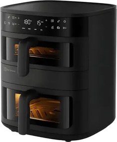 Electrolux AirFryer 800 Dual EAFD11B / Horkovzdušná fritéza / 2 zóny