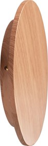 Toolight Toolight, LED nástěnné svítidlo 20cm 12W APP1405-W WOOD, přírodní hnědá, OSW-03086