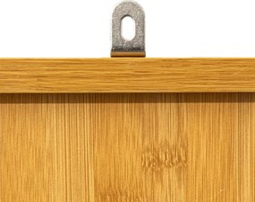 Bambusová koupelnová skříňka ve tvaru sloupce SICELA