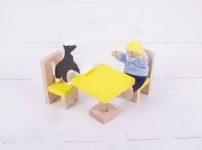 Bigjigs Toys Set rodinky do domečku / od 3 let