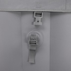 Nafukovací vířivka, šedá / bílá, 2-4 os, 600 l, KAMINO NEW TYP 3