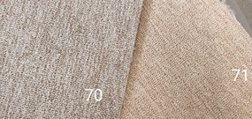 BALTA Metrážový koberec RAMBO-BET 71 filc BARVA: Béžová, ŠÍŘKA: 5 m