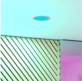 Eglo 901432-LED RGBW St. kou. pod.sví. FUEVA-Z LED/9,5W/230V pr.16,8cm IP44 bílá