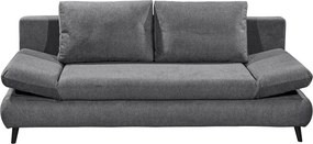 XXXLutz ROZKLÁDACÍ POHOVKA, textil, kompozitní dřevo, antracitová MID.YOU - Rozkládací pohovky - 002220051505