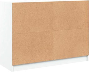 Příborník bílý 102 x 37 x 75,5 cm kompozitní dřevo 3295871