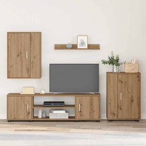 Sestava TV skříněk Artisanový dub Kompozitní dřevo 3397903