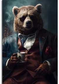 Obraz zvířecí gangster medvěd