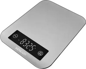 SENCOR SKS 7100SS stříbrná / Digitální kuchyňská váha / max. 10kg / do