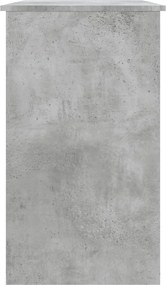 vidaXL Psací stůl 90 x 45 x 76 cm dřevotříska [801375] Barva: Betonová šedá