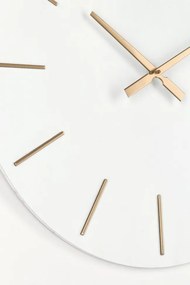 BIZZOTTO Nástěnné hodiny TIMELINE bílé 60cm 0182379