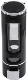 Gamma Gamma, nástěnný dávkovač mýdla 400ml, černá, GMA-DOZS-BK