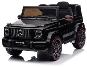 Elektrické autíčko Baby Mix Mercedes-Benz  G63 AMG black Černá