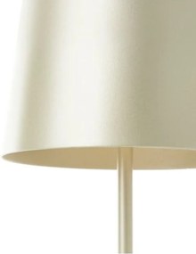 Brilliant G90939/16  Venkovní AKU stolní lampa KAAMI zlatá USB-C