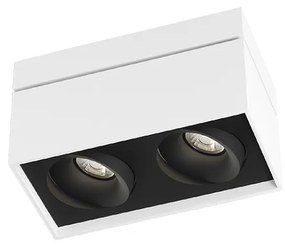 Stropní hranaté nastavitelné svítidlo Sirro 2.0 LED Barva: Černá / Bílá, Teplota chromatičnosti: 2700 Kelvinů