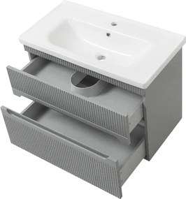 Lavedo Aria Air Grey 65 koupelnová skříňka s umyvadlem