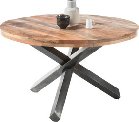 XXXLutz JÍDELNÍ STŮL, mangové dřevo, přírodní barvy, 130/130/77 cm P & B - Jídelní stoly - 000572016501