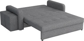 Pohovka VIVA III HOME + 2x taburet v ceně | 178 cm | LEVÁ | rozkládací + úložný prostor | VÝBĚR TKANIN