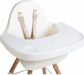 Childhome Pult k židličce Evolu ABS White + silikonové prostírání