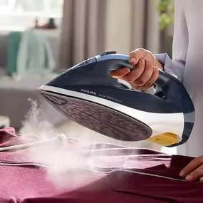 Philips DST7030/20 modrá / Napařovací žehlička / 2800W / SteamGlide Pl
