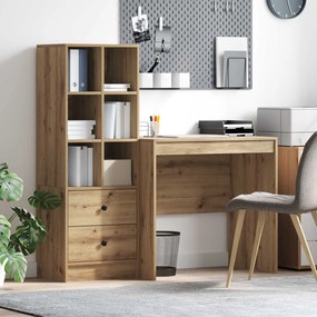 Stůl Artisanový dub 135,5 x 50 x 127 cm 2 ks 3337368