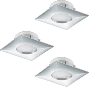 Eglo 95802 - SADA 3x LED podhledové svítidlo PINEDA LED/6W/230V