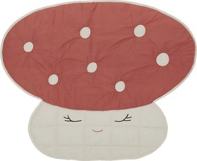 Červená dětská hrací podložka 120x98 cm Mushroom – OYOY Mini