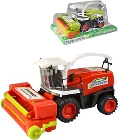 Kombajn na setrvačník / Plast / 30 cm / 2 barvy / od 3 let