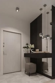 Nástěnné svítidlo SOLLUX Quad 1 G9 1x40W bez zdroje SL.0058 šedá
