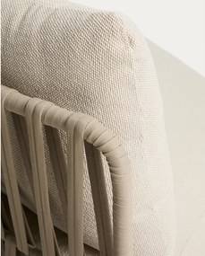 Béžová/taupe zahradní modulární pohovka 167 cm Osani – Kave Home