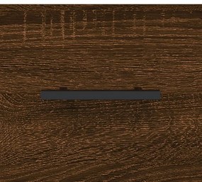 Skříň highboard hnědý dub 34,5 x 34 x 180 cm kompozitní dřevo,  3199264
