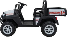 Elektrické autíčko Pick-Up Champion bílé