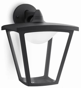 LED Venkovní nástěnné svítidlo Philips Cottage 15481/30/16 černé