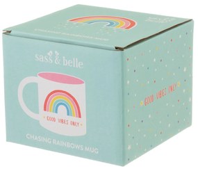 sass & belle Porcelánový hrnek Good Vibes Only 300 ml, multi barva, porcelán