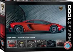 EUROGRAPHICS Puzzle Lamborghini Aventador LP 750-4 / 1000 dílků / 67,6