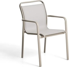 Taupe zahradní židle Luri – Kave Home