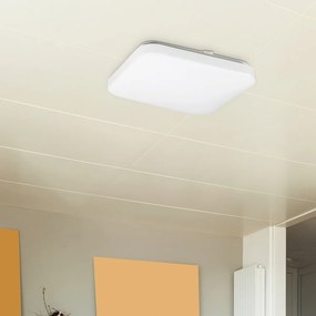 Rabalux Bílé stropní LED svítidlo Rob hranaté 280x280mm 20W 2286