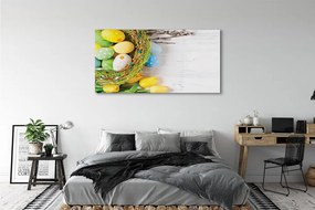akrylový obraz Vaječné založené na tulipány 140x70 cm