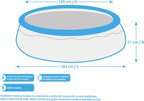 Marimex Tampa 1,83 x 0,51 m motiv Želva 10340248