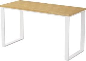 Kancelářský stůl Houseland Nuvia Home 05 160 cm dub/bílý